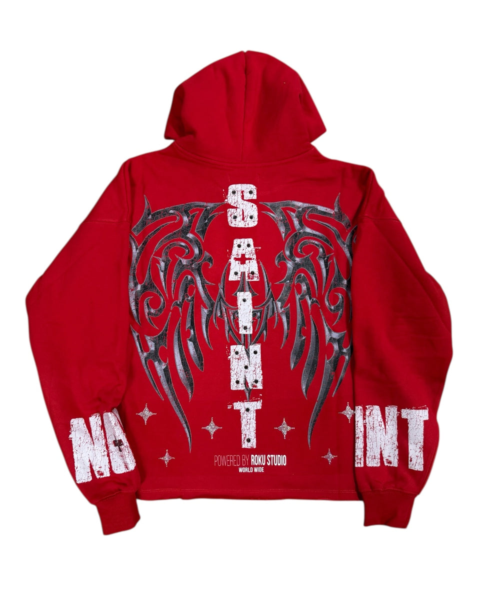Roku Studio Hoodie - Saint Noir - Red - RK5481839 – Vengeance78