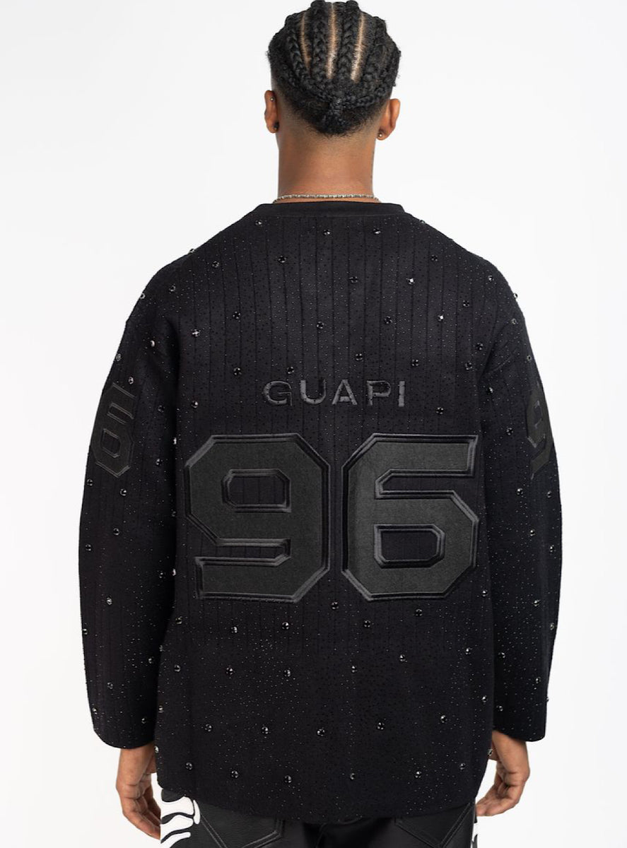 Guapi Sweater - All Knit Hockey - Black – Vengeance78