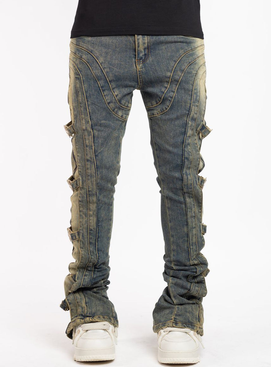 Guapi Jeans - Premium Denim - Khaki – Vengeance78
