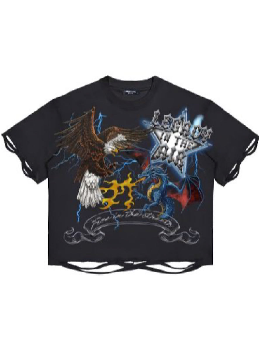 Roku Studio T-Shirt - Legend In The Air - Black - RK1481866 – Vengeance78