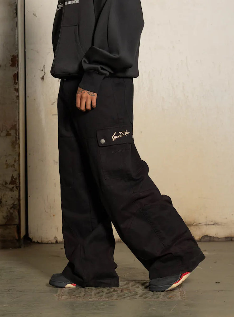 Loiter Pants - Anti Flow Cargo - Black - LTXAOFLOCARPT – Vengeance78