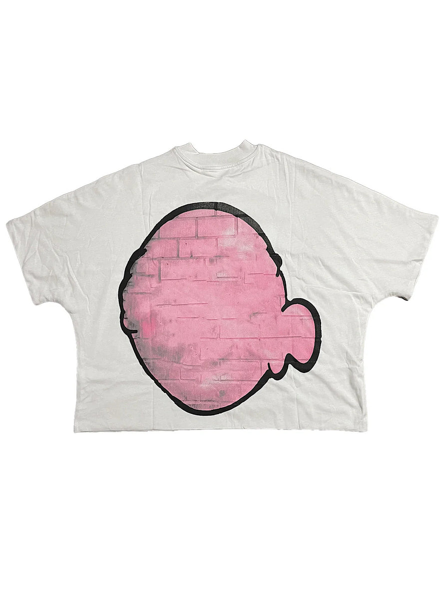 Billionaire Studios T-Shirt - Pink Brain - White – Vengeance78