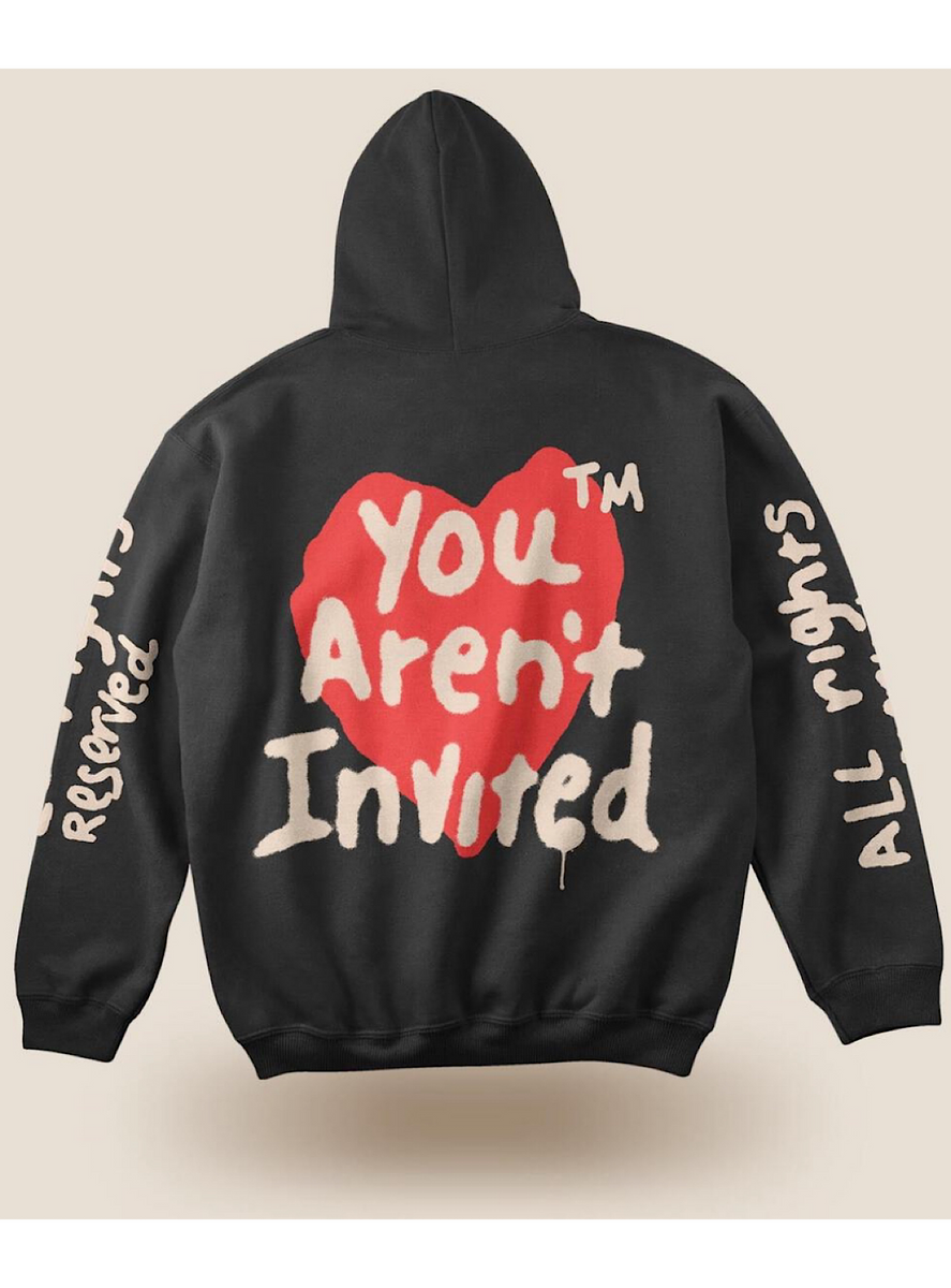 Hyde Park Hoodie You Aren T Invited Off Black Vengeance78