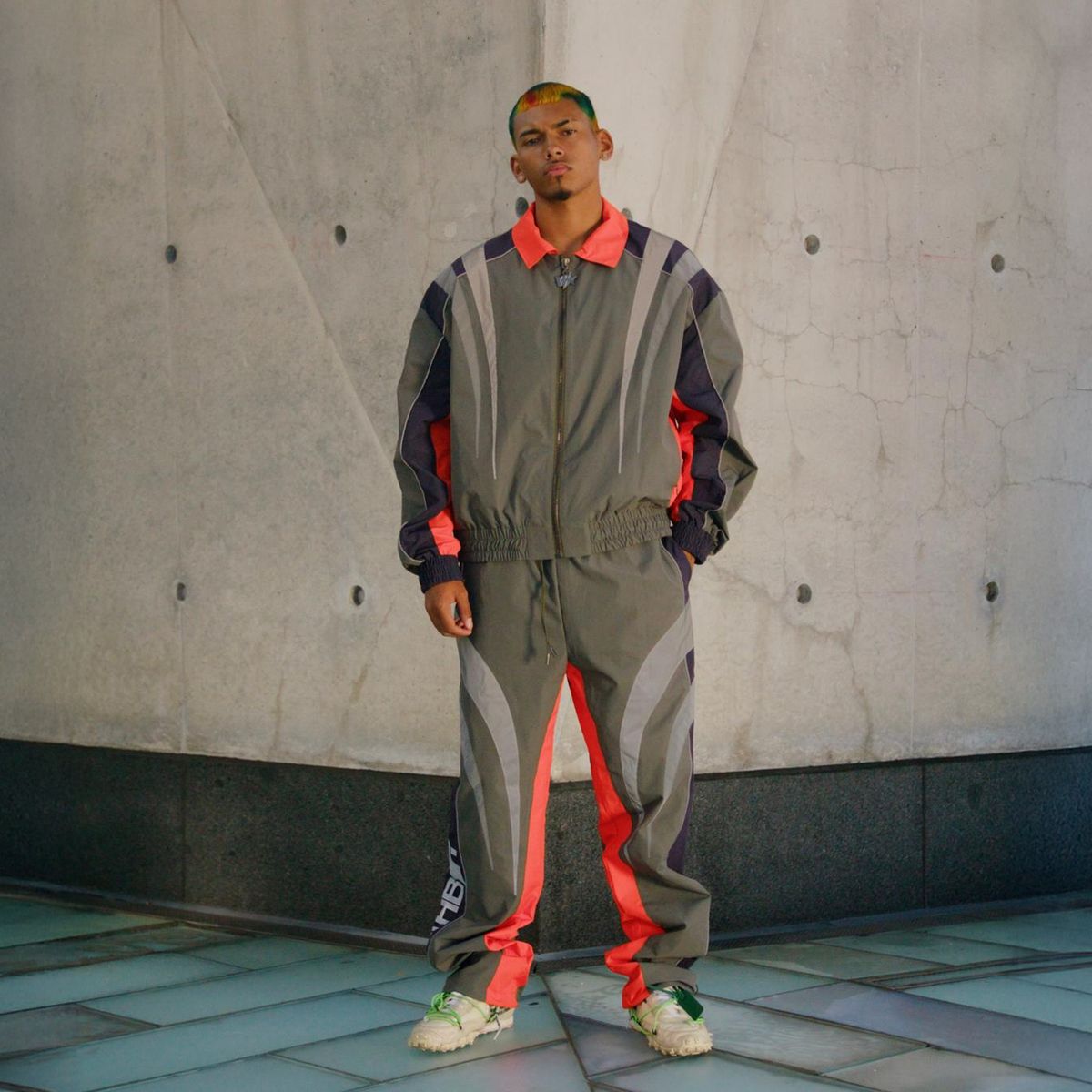 Wrathboy Track Suit - Full Zip French Terry - Olive - WB05-124 ...