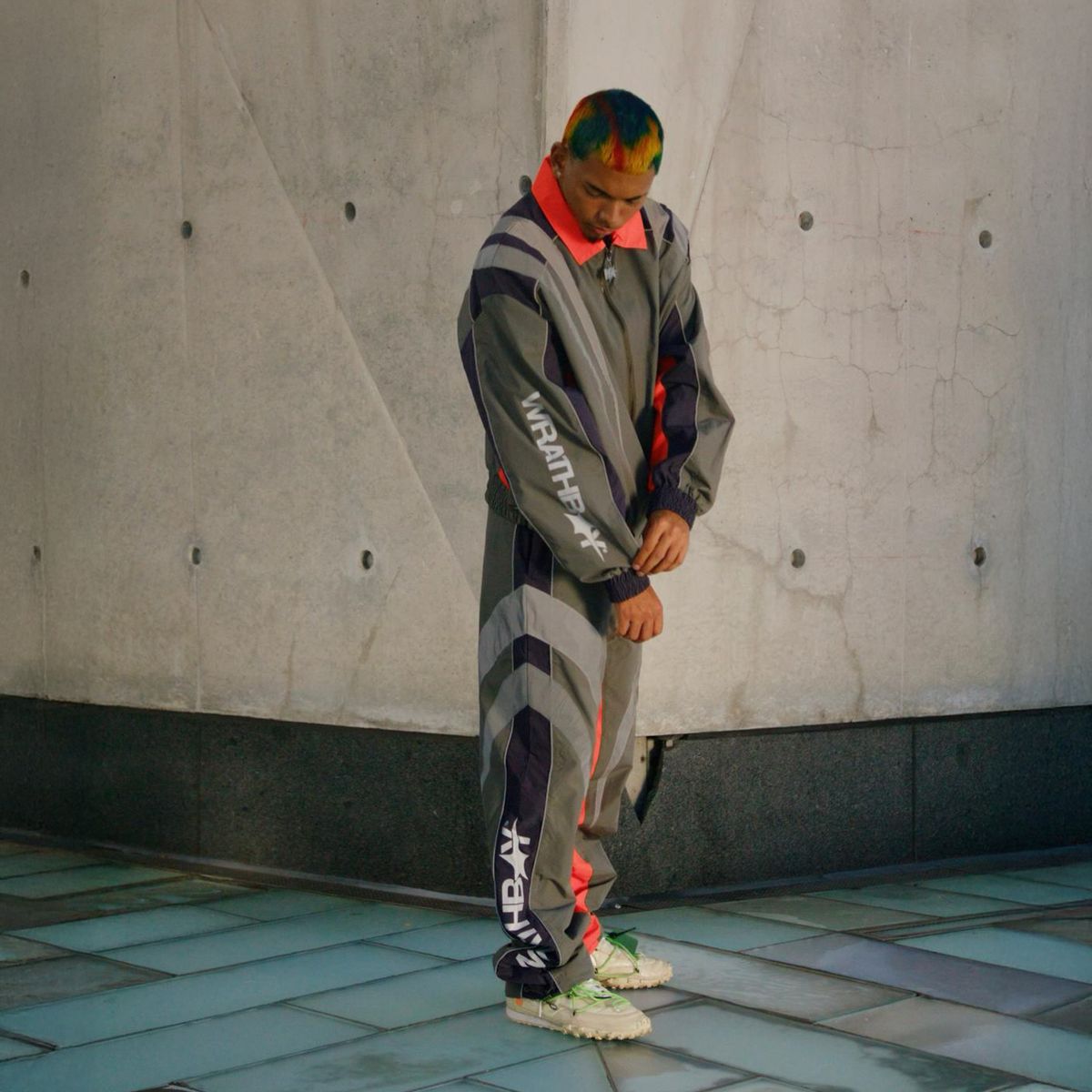 Wrathboy Track Suit - Full Zip French Terry - Olive - WB05-124 ...