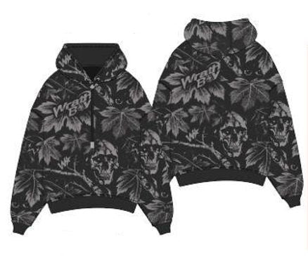 Wrathboy Hoodie - Hidden Skull - Black - WB05-162 – Vengeance78