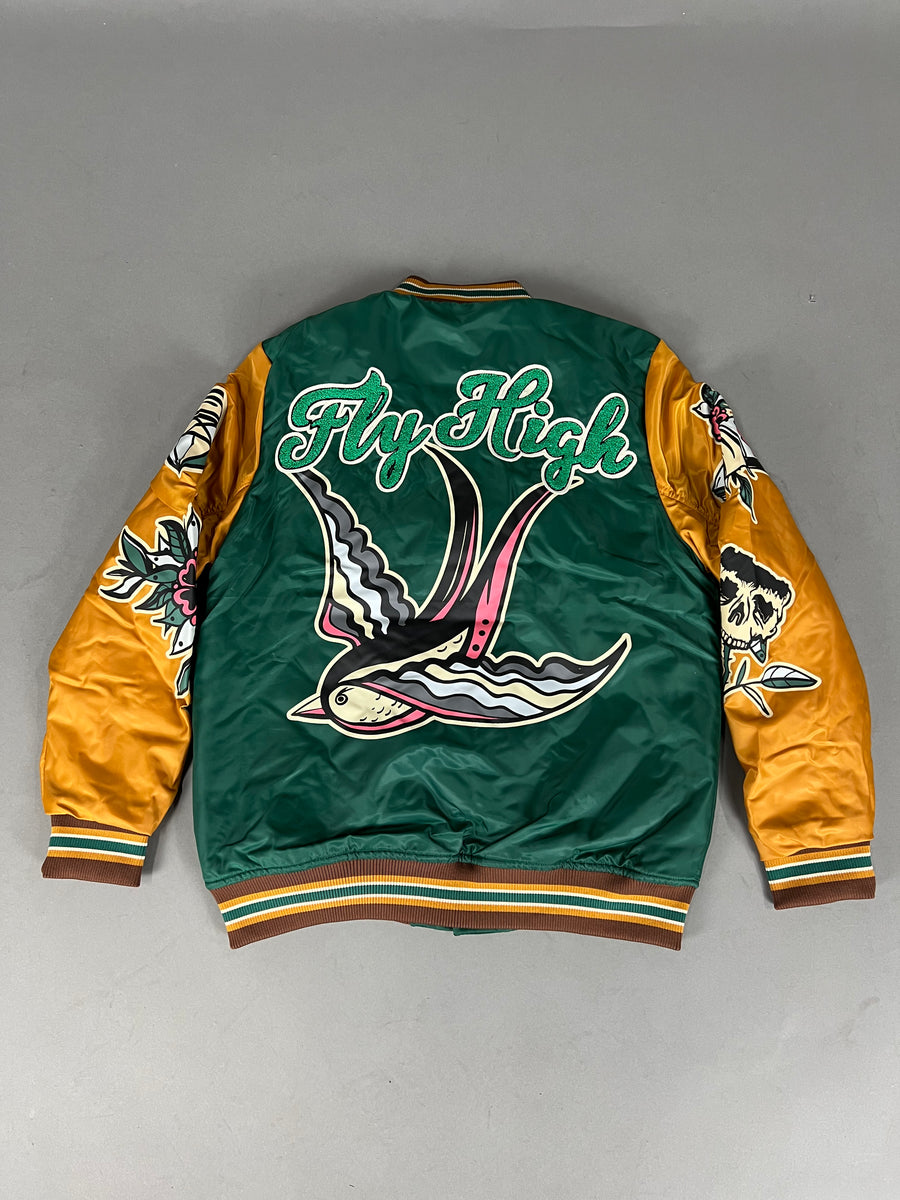 Rebel Minds Jacket - Fly High - Hunter Green - 142-546 – Vengeance78