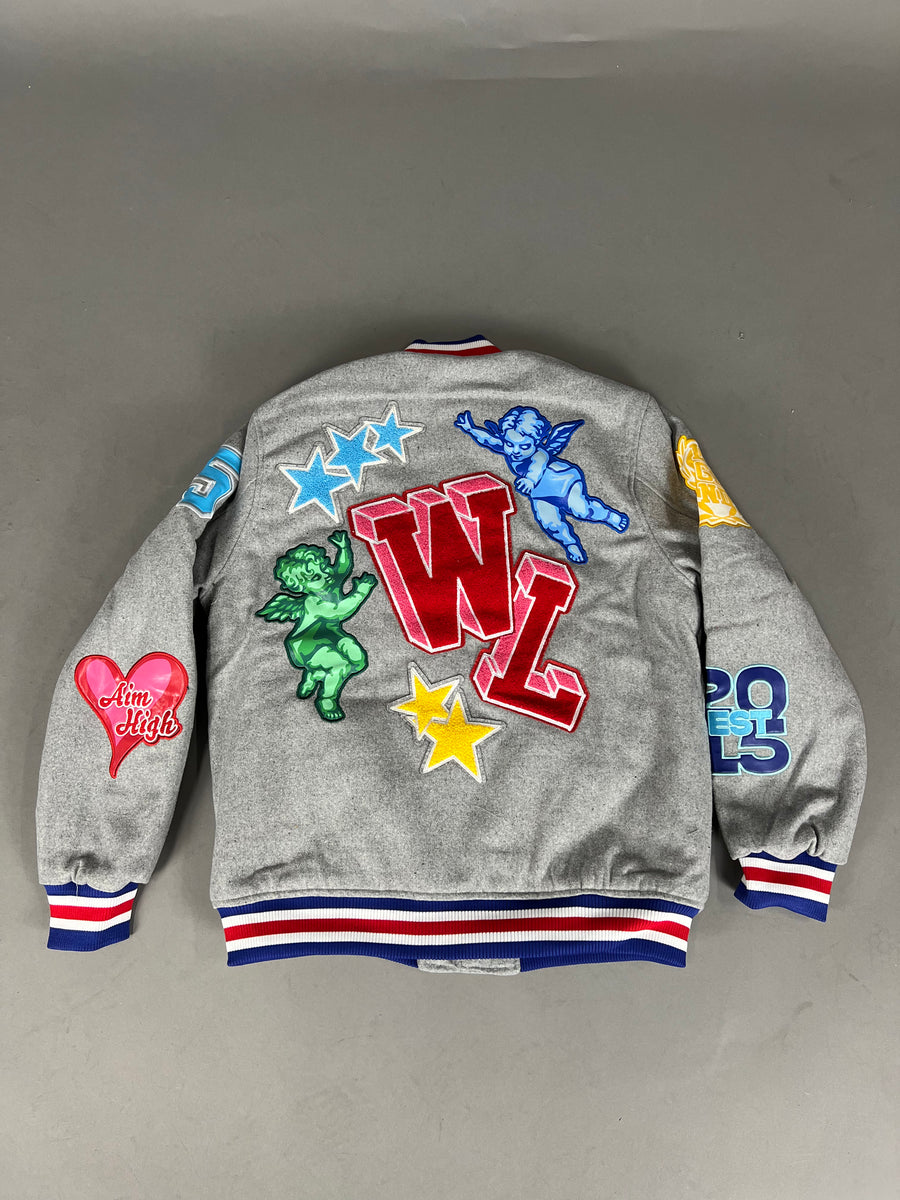 Rebel Minds Jacket - Angels Melton - Grey - 142-532 – Vengeance78