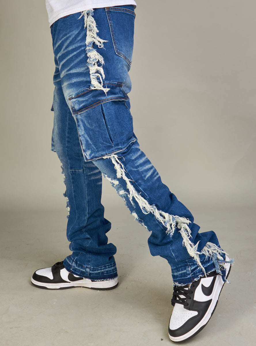 NME Jeans - Stacked - Blue Wash - Kenzo - 502 – Vengeance78