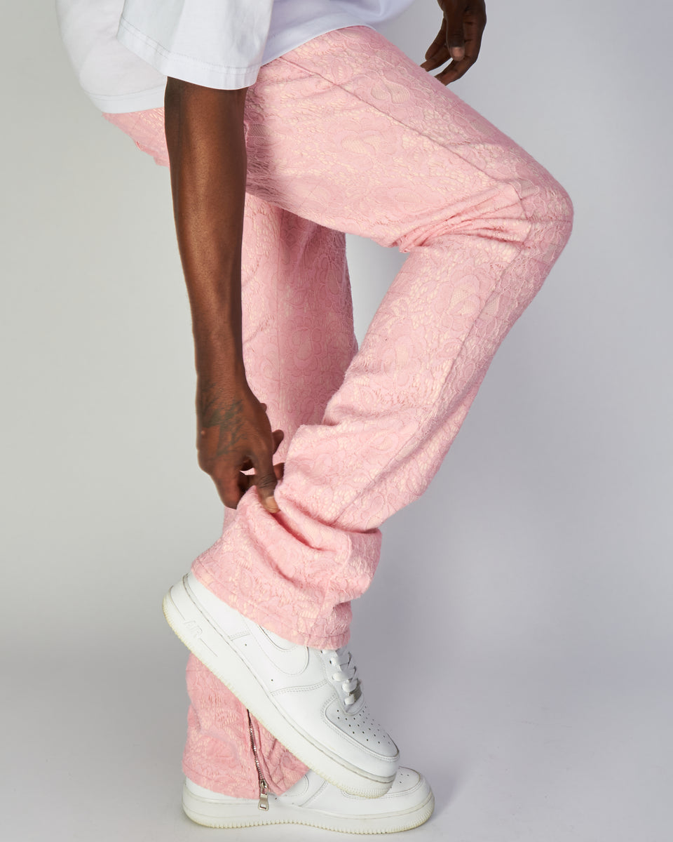 Politics Jeans - Baldwin - Pink - Stacked Applique Denim - 501 ...