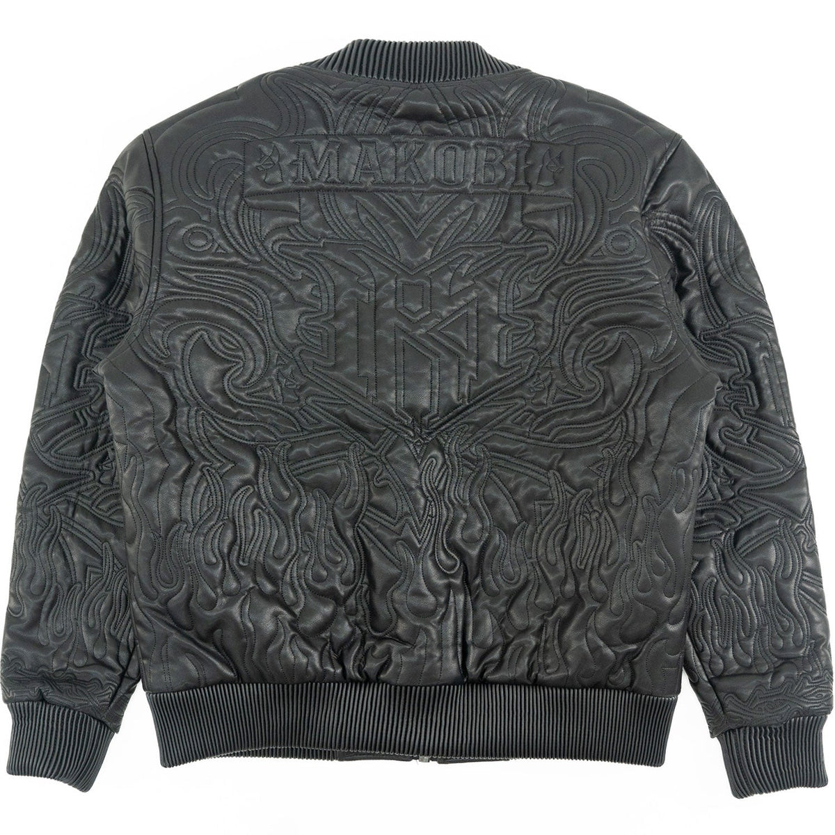 Makobi Jacket - Bianco Bomber Jacket - Black – Vengeance78