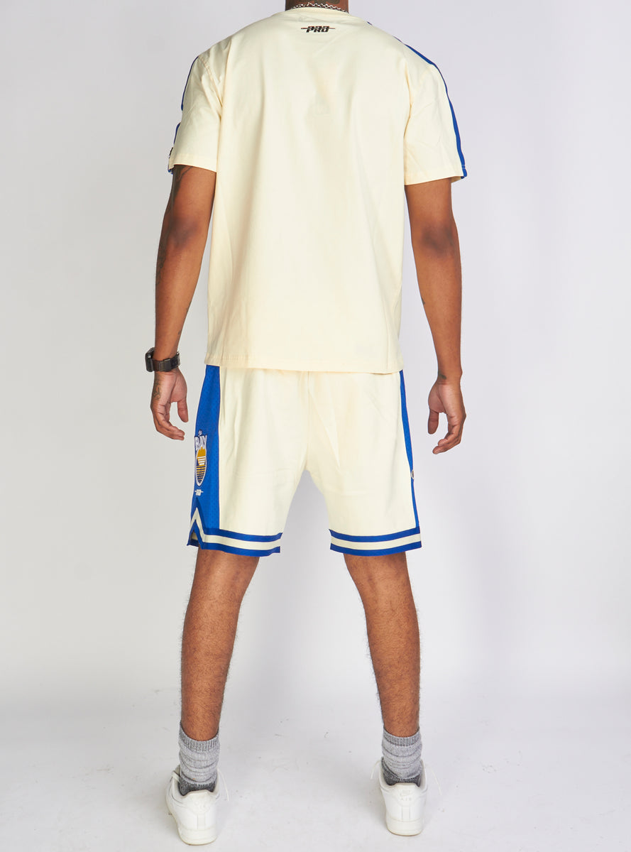 Pro Standard Short Set - Retro Classic - Warriors - Cream - BGW155979 ...