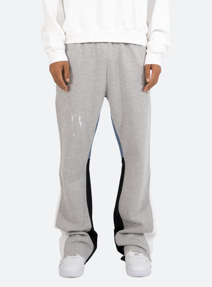 MNML Pants - Contrast Bootcut Sweats - Grey - M2021 – Vengeance78