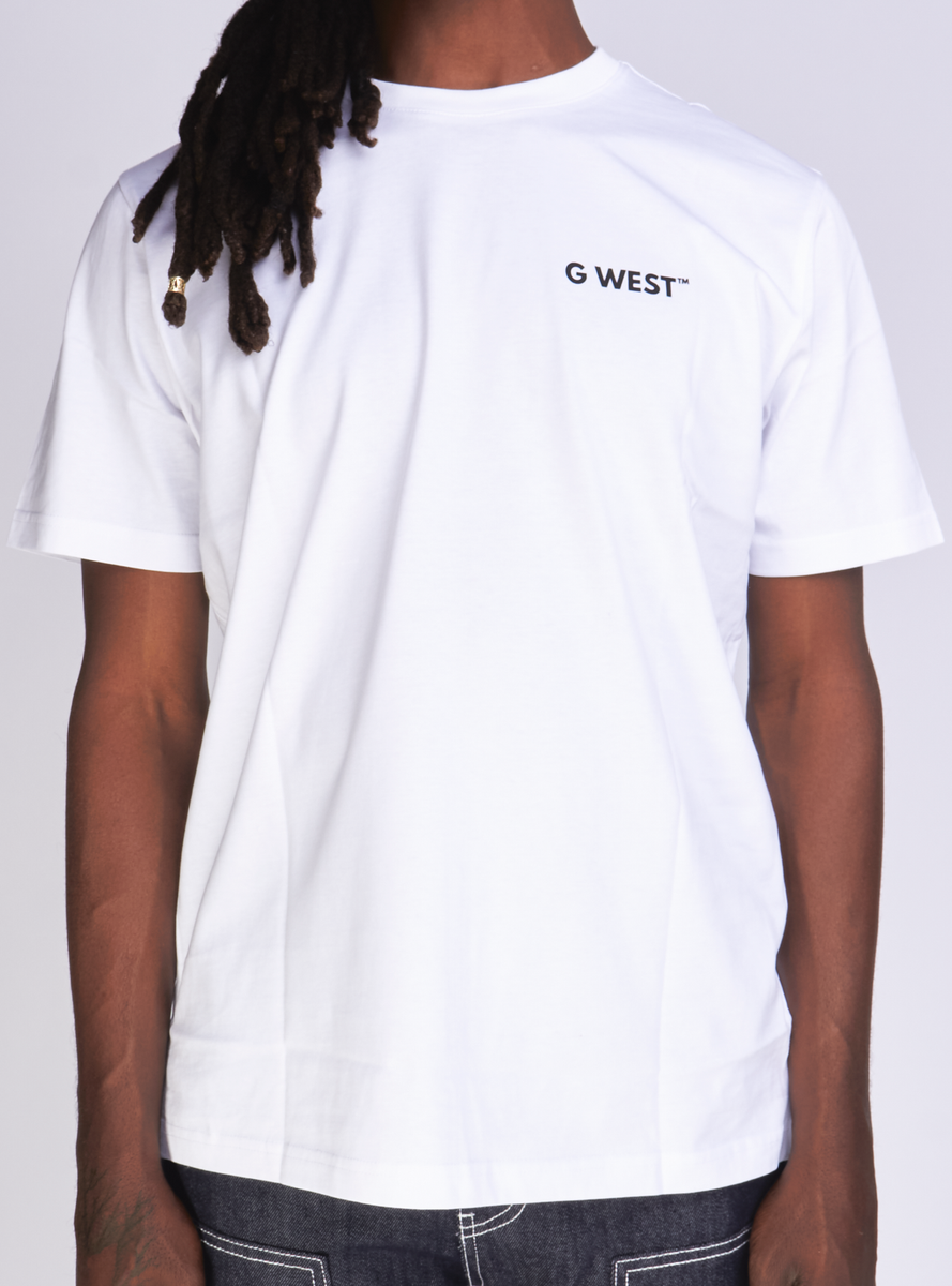 G West T-Shirt - NYC Bagel And Donut - White - GWPBAST5007 – Vengeance78
