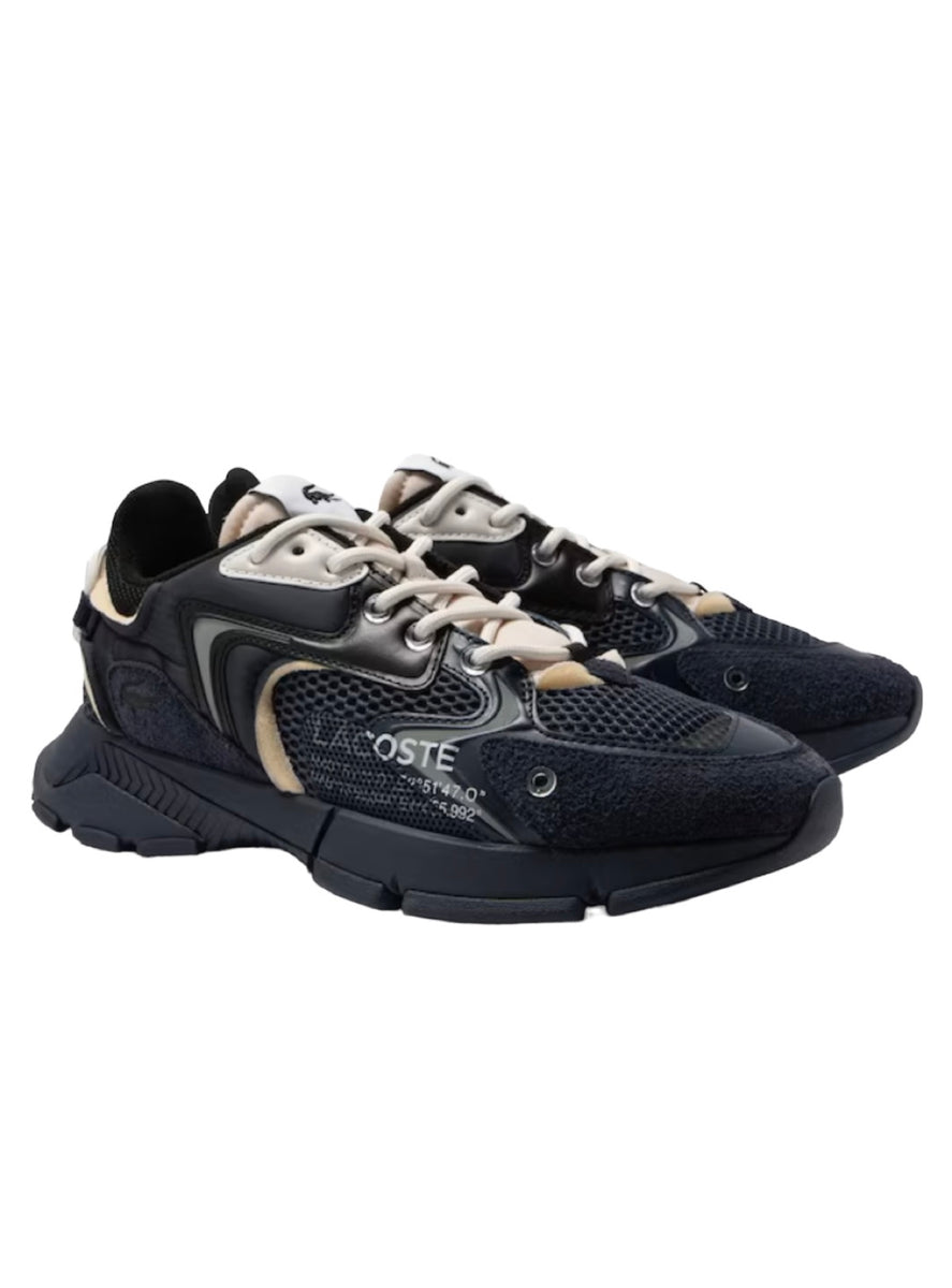 Lacoste Shoes - L003 Neo - Navy Blue And Black - 745SMA0001NB0 ...