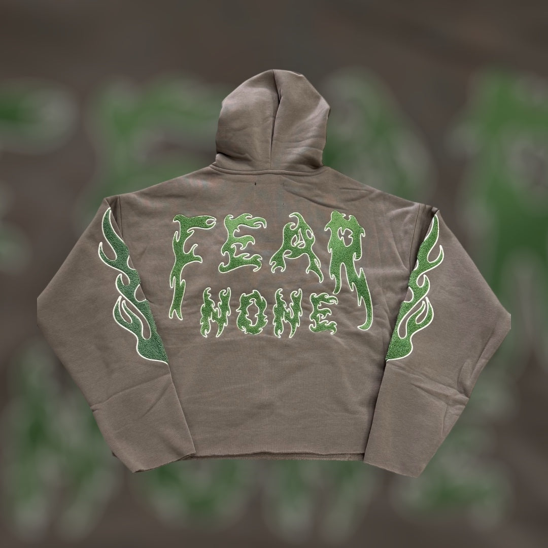Rebel Minds Crop Set - Fear None - Taupe - 152-416-316 – Vengeance78