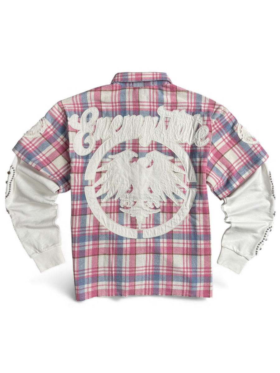 NME Shirt - Pink - Patches – Vengeance78