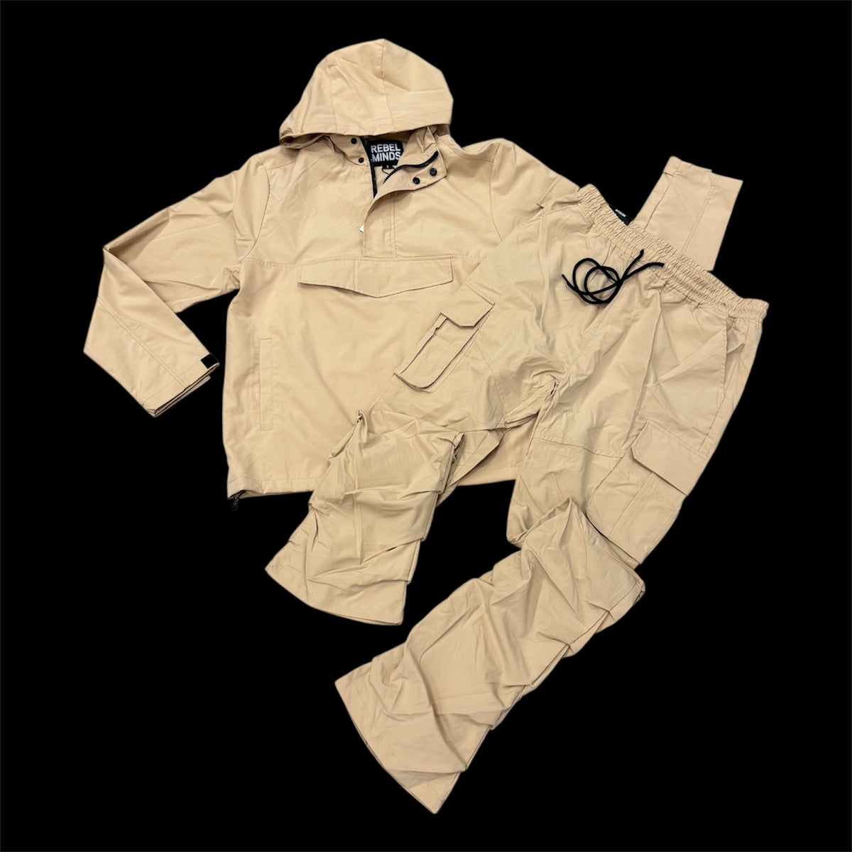 Rebel Minds Anorak set - Solid Nylon - Khaki - 100-422-522 – Vengeance78