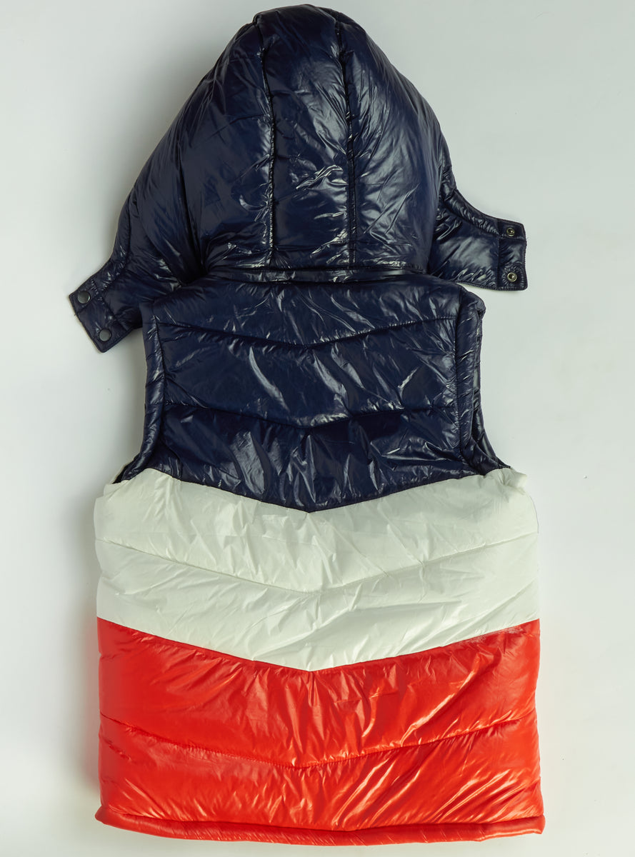 Reason Puffer Vest - Milan - Navy/White/Red - MD0-105 – Vengeance78
