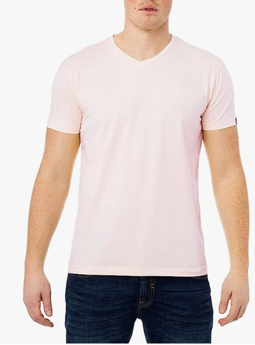 Xray T-Shirt - V-Neck - Baby Pink – Vengeance78