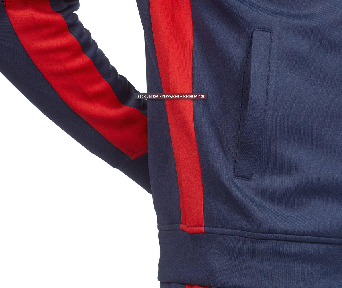 Rebel Minds Track Jacket - Reflective - Navy And Red - 100-501 ...