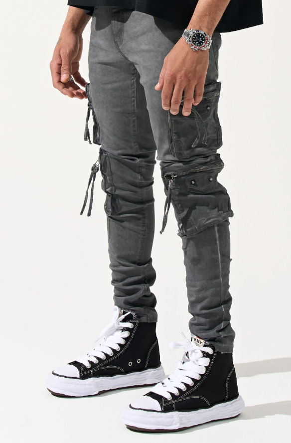Serenede Jeans - Granite Cargo Jeans - Grey - GRNTCRGO-GRY – Vengeance78