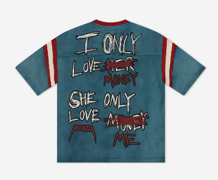 Ricchezza T-Shirt - RicchForever Varsity Tee - Navy - SP25-009 ...