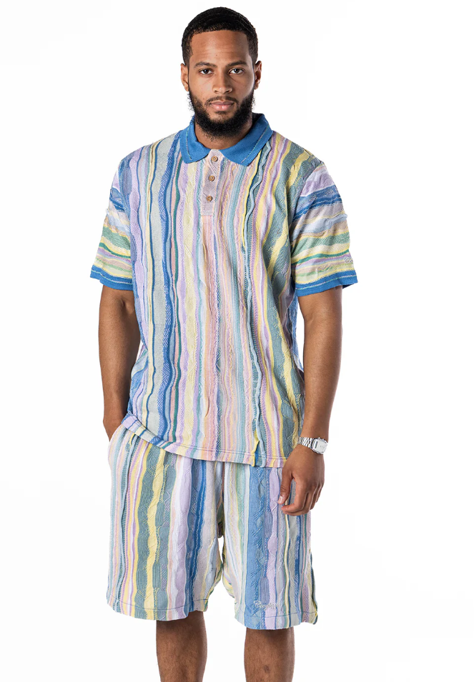 Coogi Short Set - Multi - CP25201 – Vengeance78