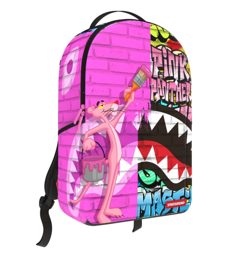 Sprayground - Backpack - Painting Over Graffiti - Pink Panther - B7007 ...