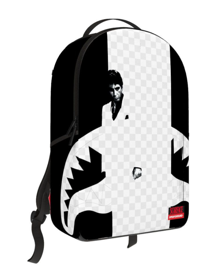 Sprayground Backpack - Scarface Poster Style - Black\White - B8174 ...