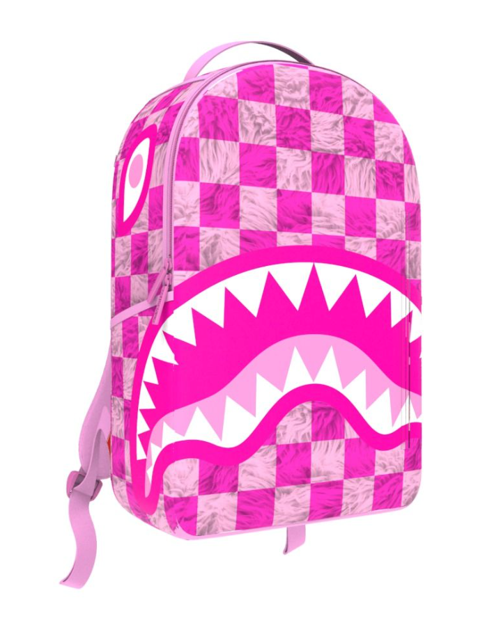 Sprayground Backpack - Fur Check - Pink - B8179 – Vengeance78