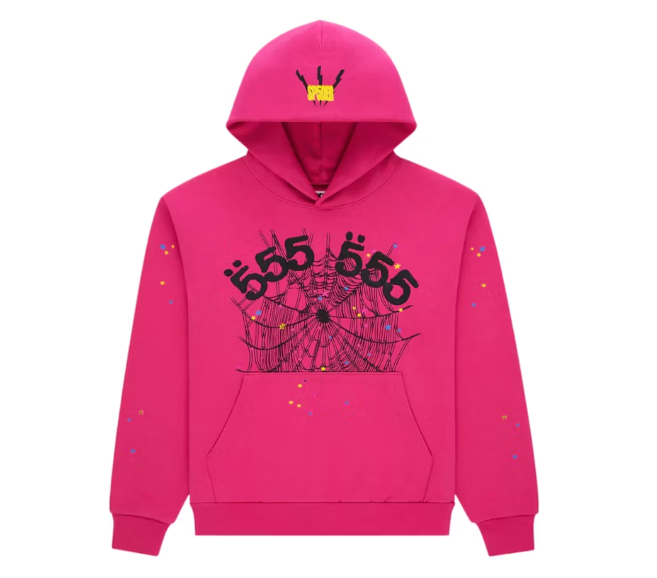 Spider Hoodie - Angel Number - Pink - ST013FW25PNK – Vengeance78