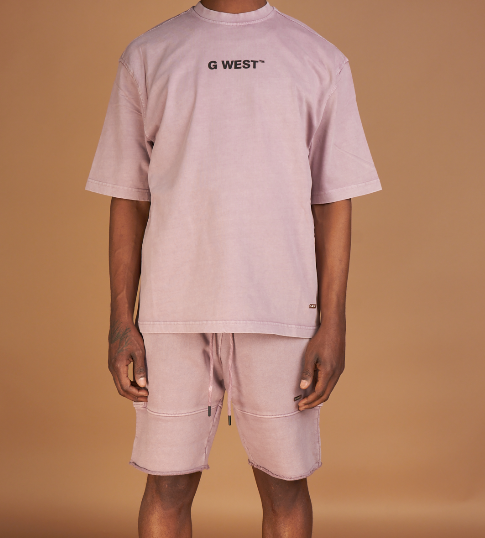 G WEST Shorts - Stone Wash - Pink - GWAPT2024 – Vengeance78