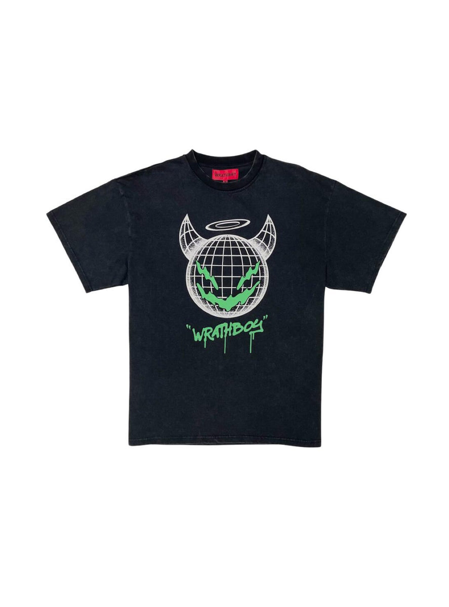 Wrathboy T-Shirt - Sinful Saint - Black - WB01-035 – Vengeance78
