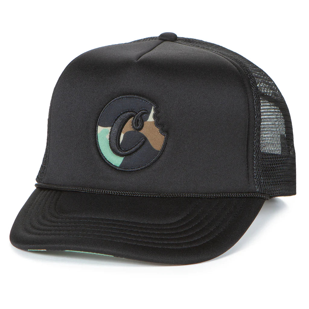 Cookies Hat - Smoke Ops Trucker- Black - CM242XSH09 – Vengeance78