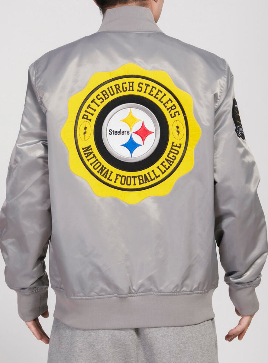 Pro Standard Jacket - Steelers Crest Emblem - Grey - FPS646060 ...