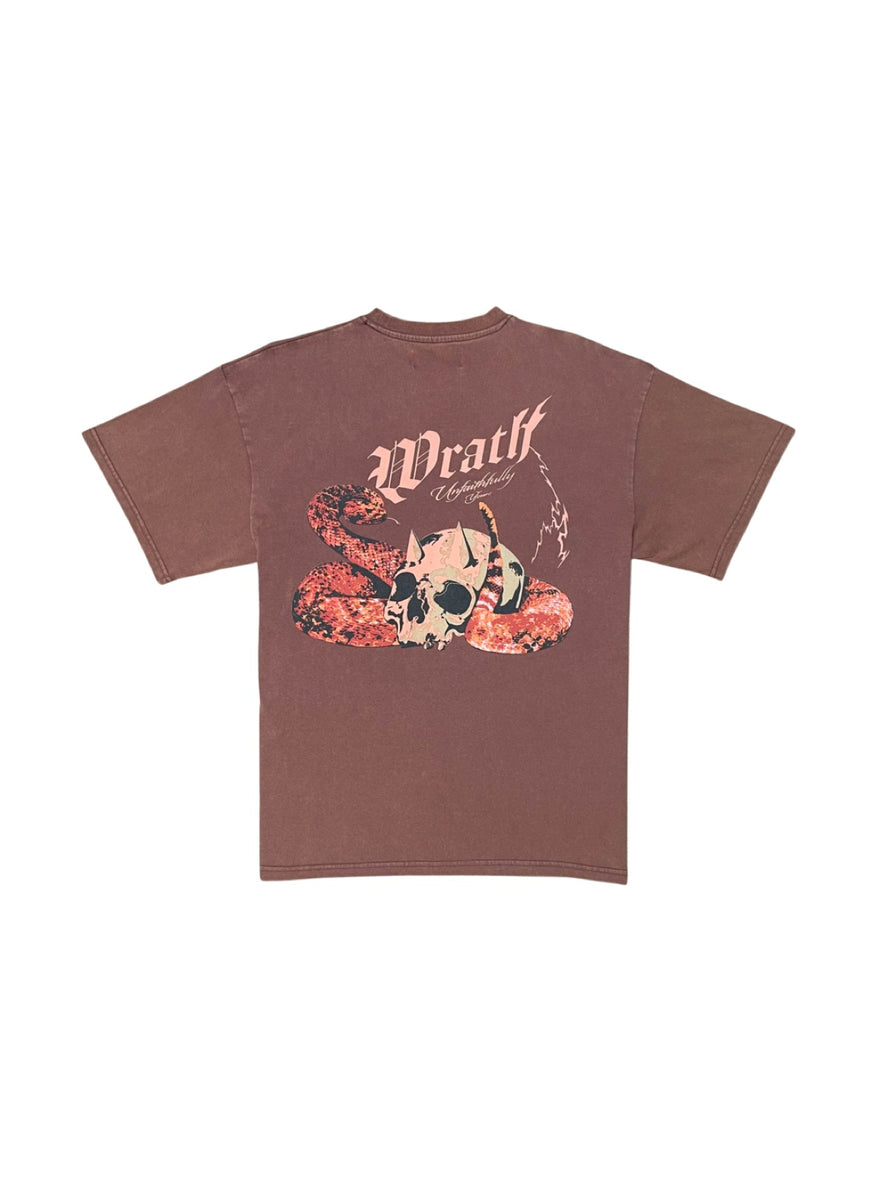 Wrathboy T-Shirt - Unfaithfully Yours - Vintage Brown - WB03-006 ...