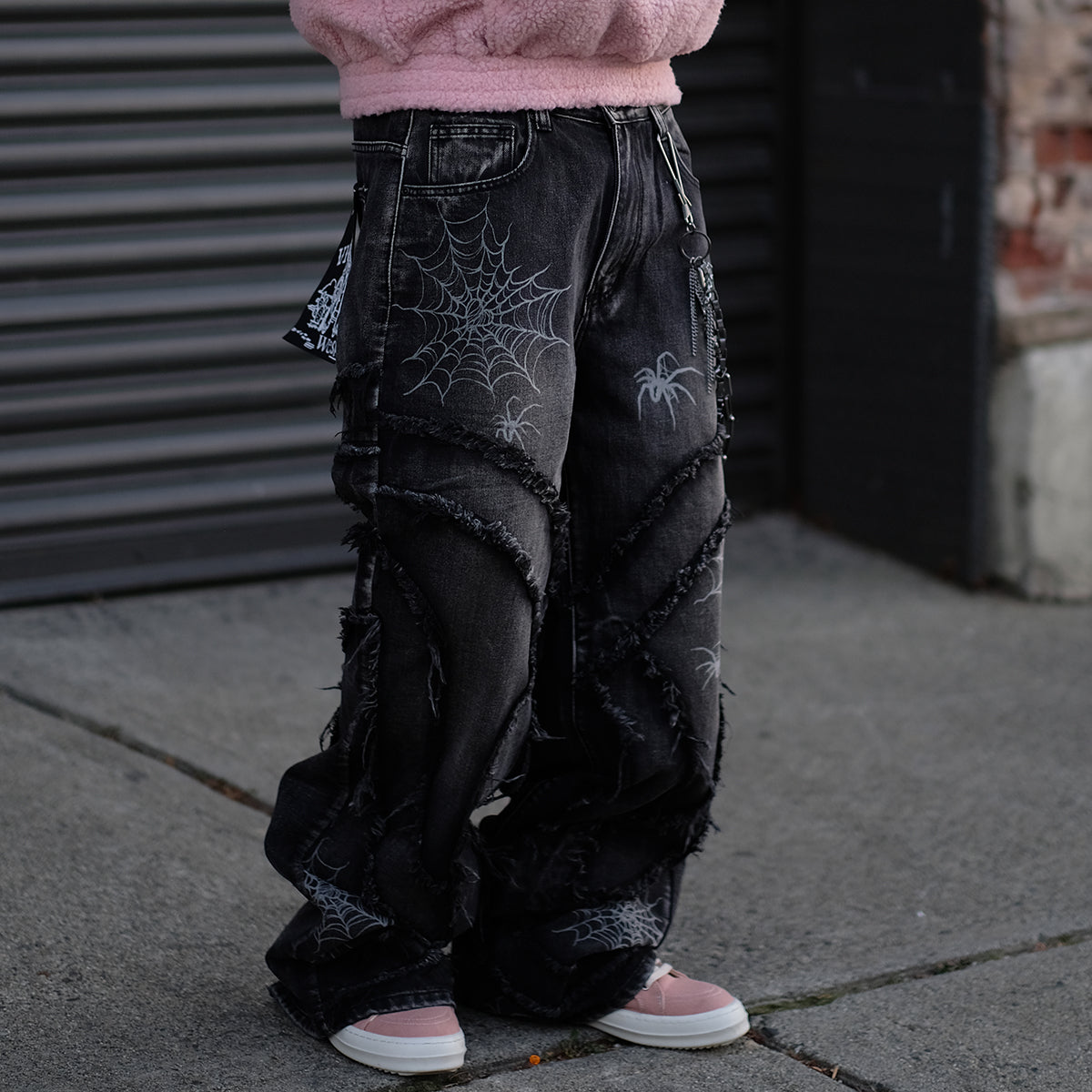 Vicious Jeans - Spyder Web Baggy – Vengeance78