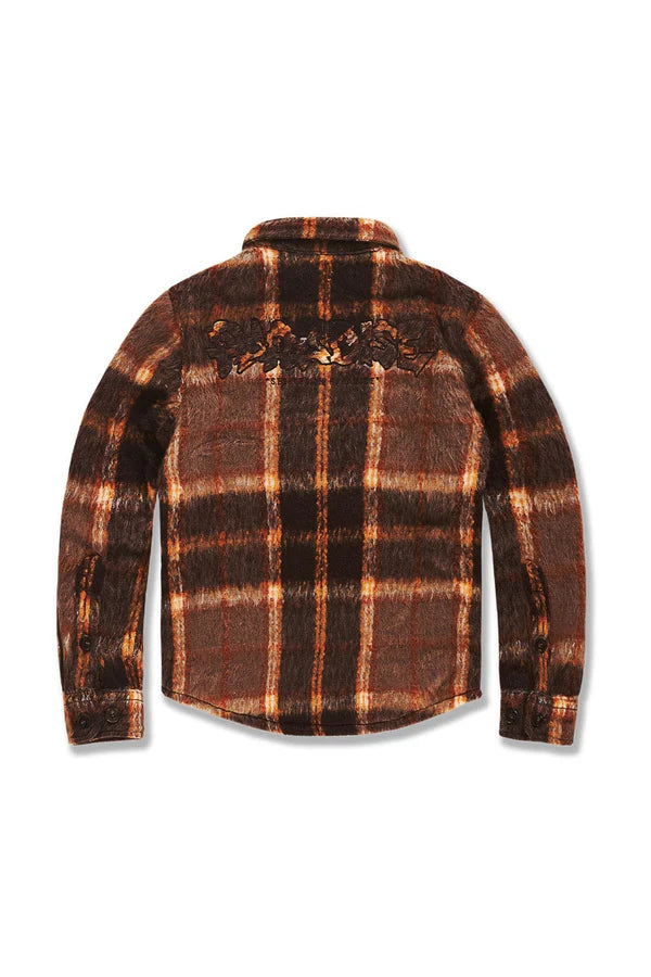 Jordan Craig KIDS Flannel - Paradise - Brown - 2562K – Vengeance78