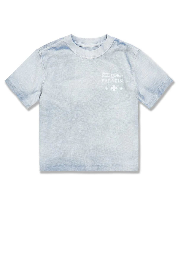 Jordan Craig T-Shirt - Kids SYIP Inside Out Cropped - Ice Blue - 9209A ...