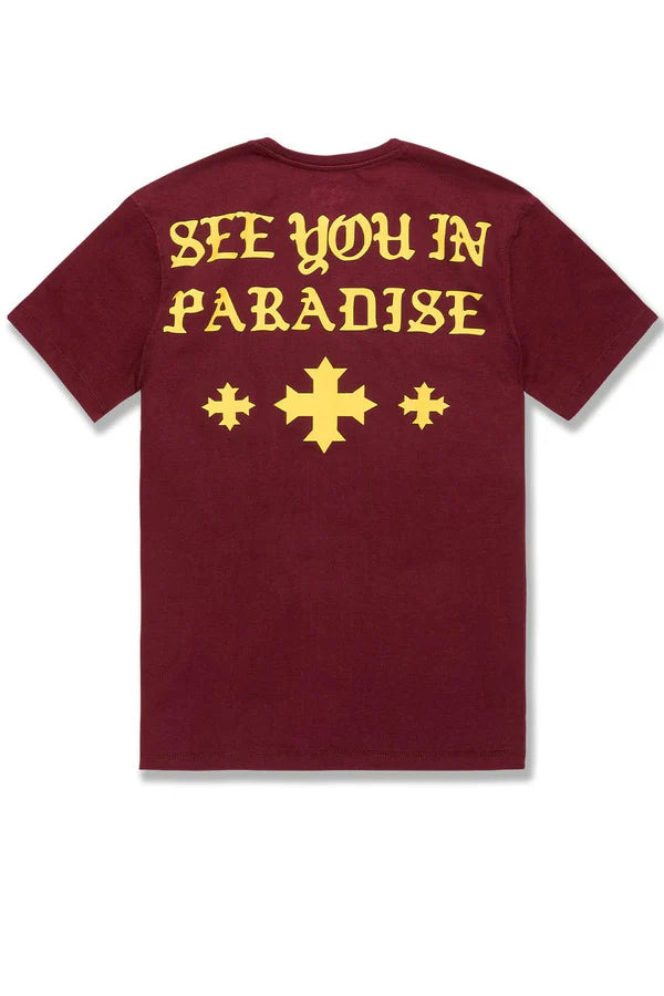 Jordan Craig T-Shirt - Syip - Wine - 9217A – Vengeance78
