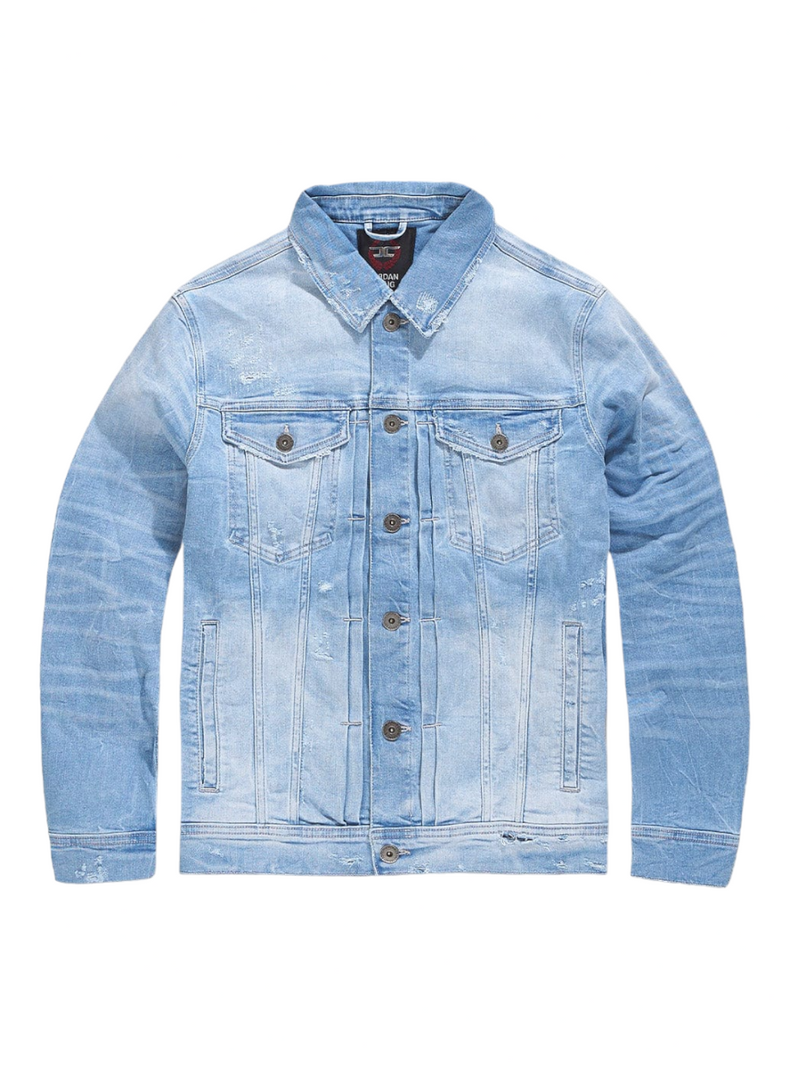 Jordan Craig Jean Jacket - New Generation - Sky Blue - JJ358R – Vengeance78
