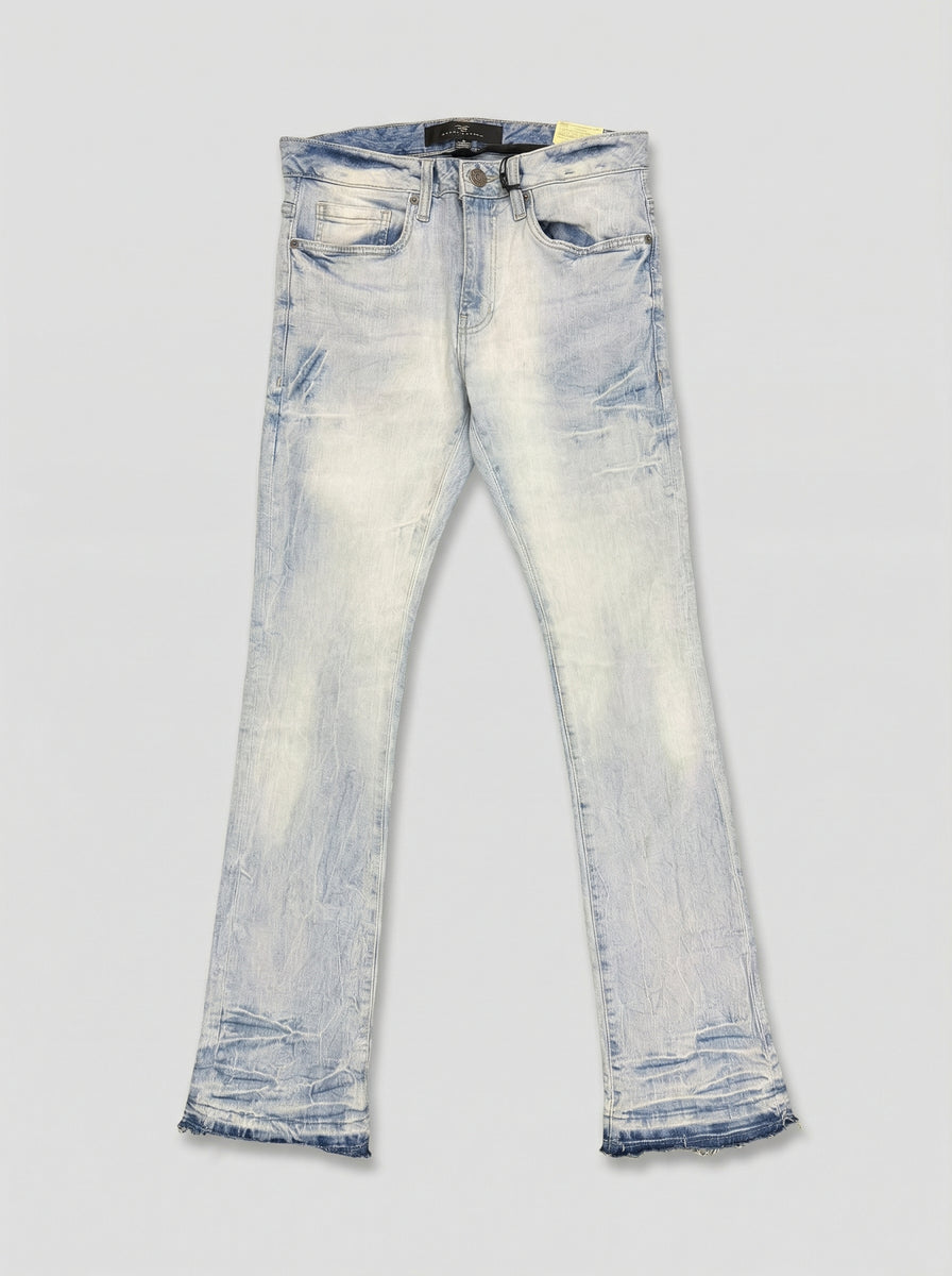 Jordan Craig Jeans - Stacked - Washed Denim - Ice Blue - JTF2345 ...