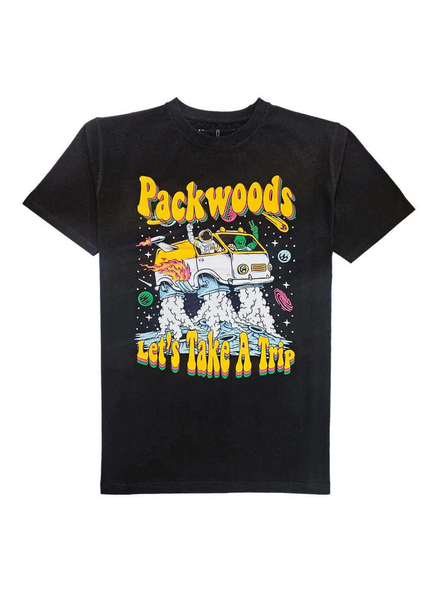 Packwood T-Shirt - Trip - Black – Vengeance78