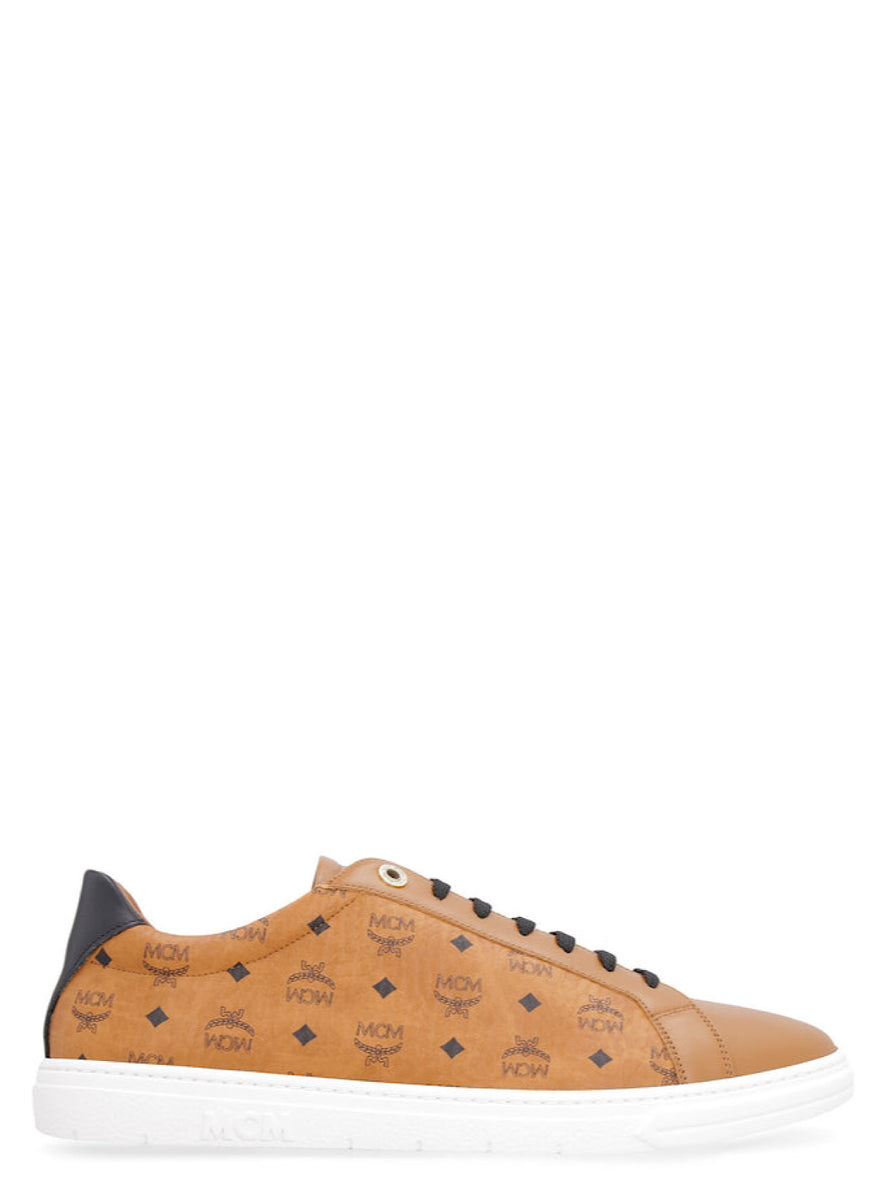 MCM Men Shoes - Terrain Lo Sneakers - Cognac - MEXBAMM03CO – Vengeance78
