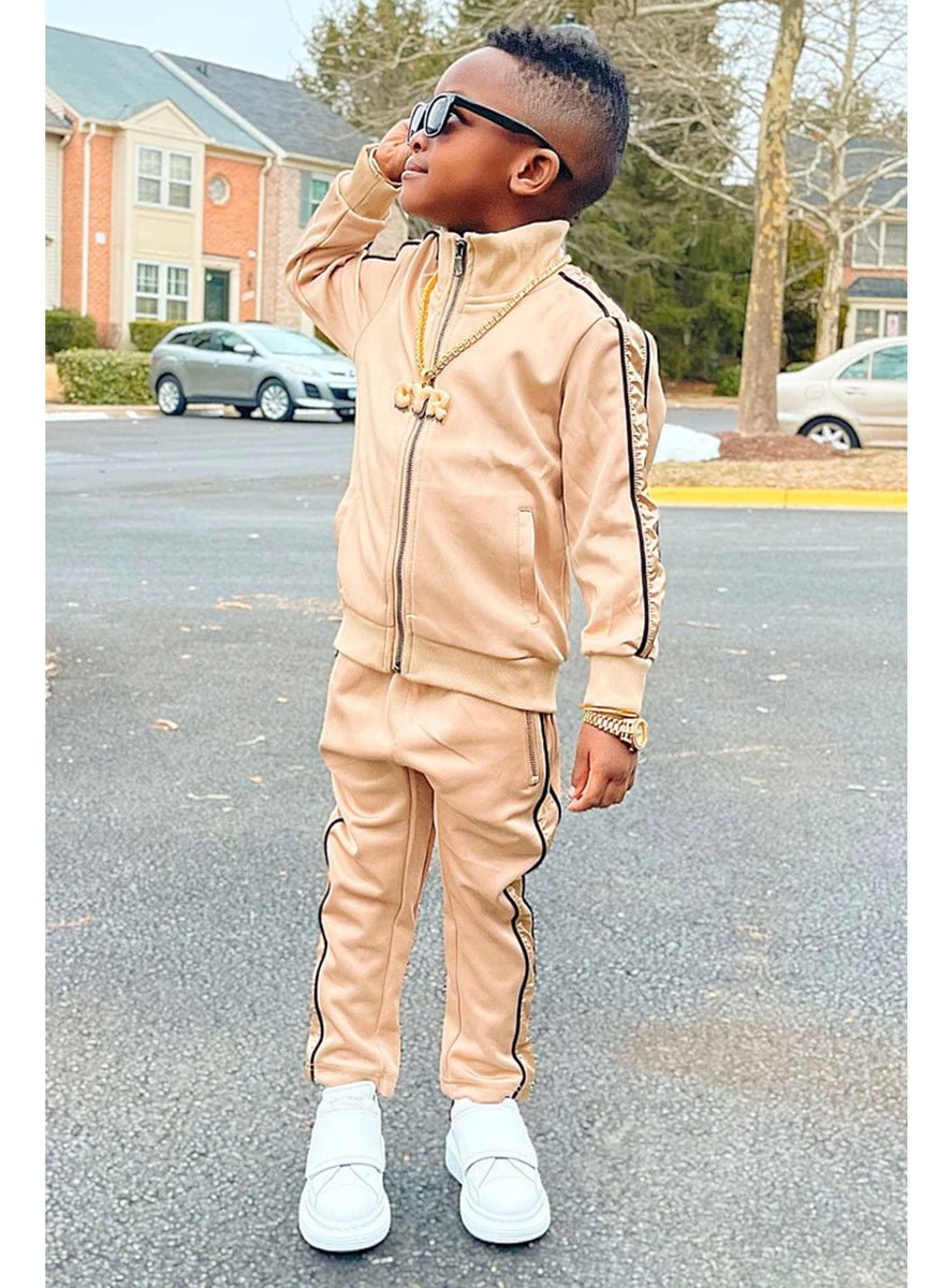 Jordan Craig Kids Track Suit - Core Track - Taxi Wheat - 8542TK ...