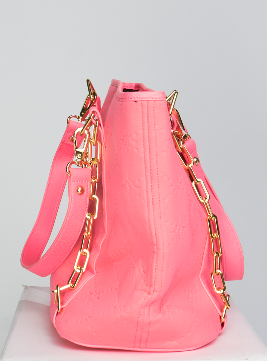 Sprayground Bag - Pink Puffy Tote - Pink - T5311 – Vengeance78
