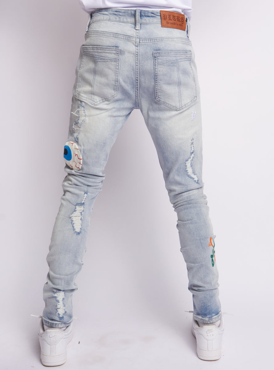 Politics Jeans - Holman - Light Blue Wash - 504 – Vengeance78