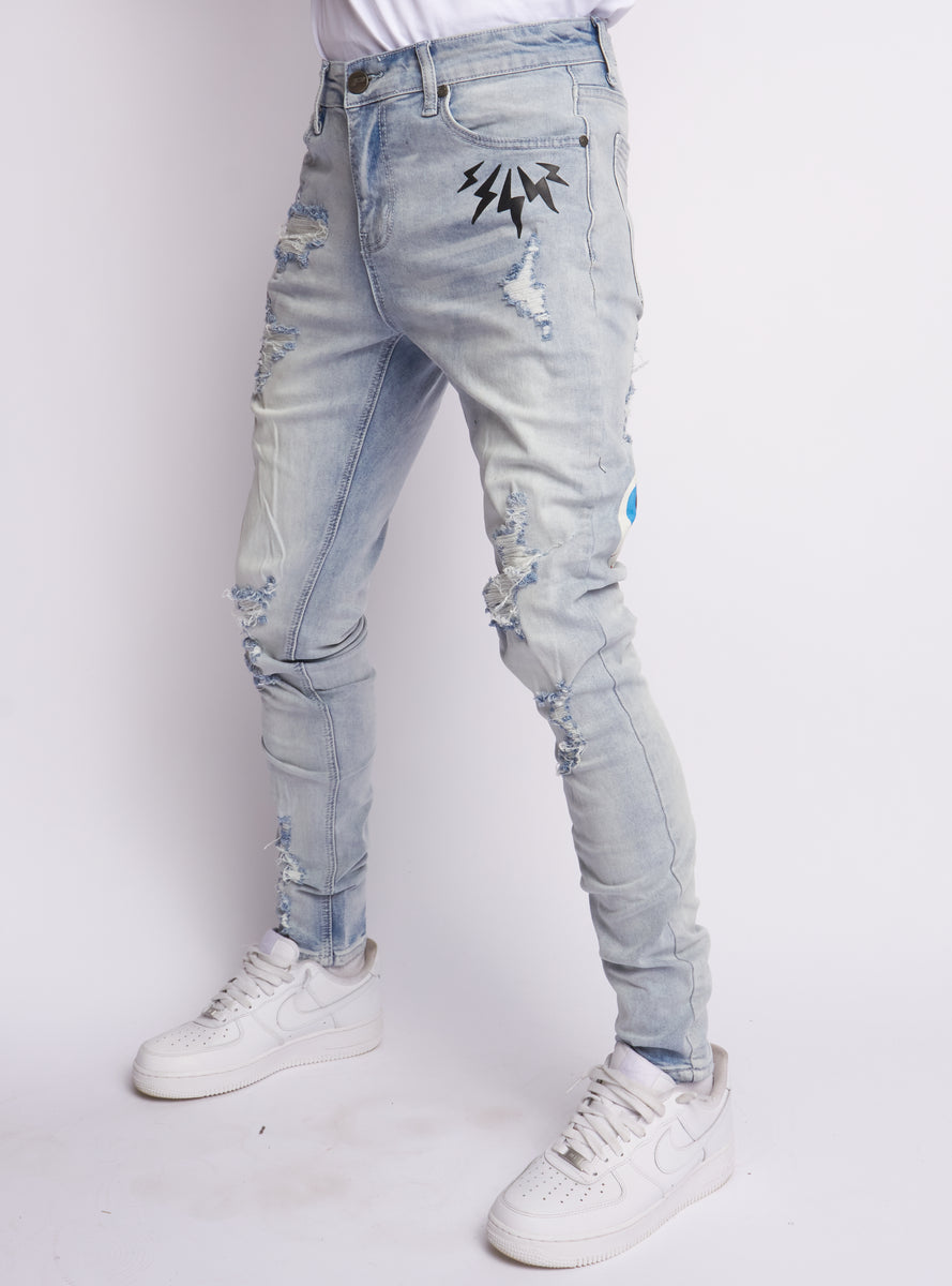 Politics Jeans - Holman - Light Blue Wash - 504 – Vengeance78