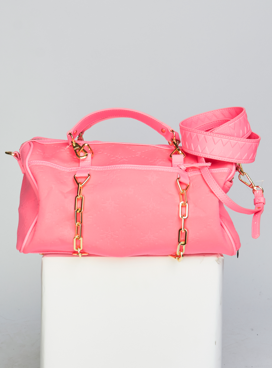 Sprayground Bag - Pink Puffy Mini Duffel - Pink - D5310 – Vengeance78